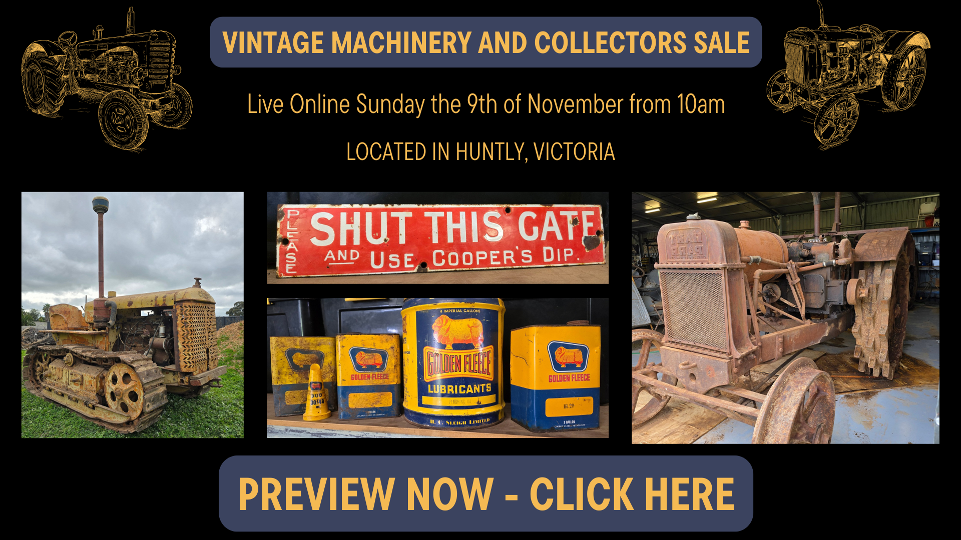 Paul Roberts Auctions Collectable & Clearing Auction Victoria